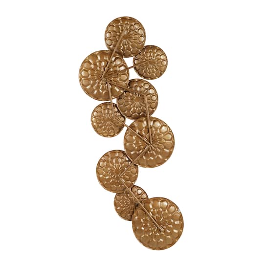 50 Gold Metal Eclectic Abstract Wall Decor Accent Pieces Michaels